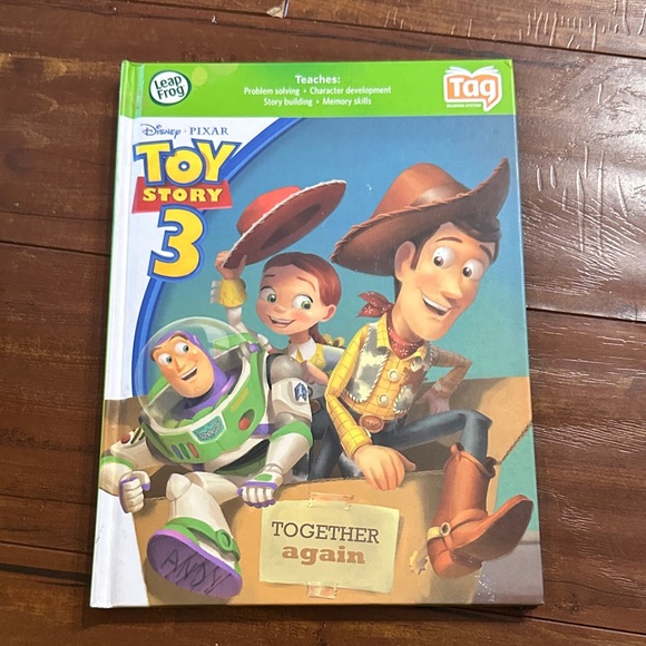 Toys | Disney Toy Story 3 Tag Interactive Book By Leapfrog Leap Frog ...